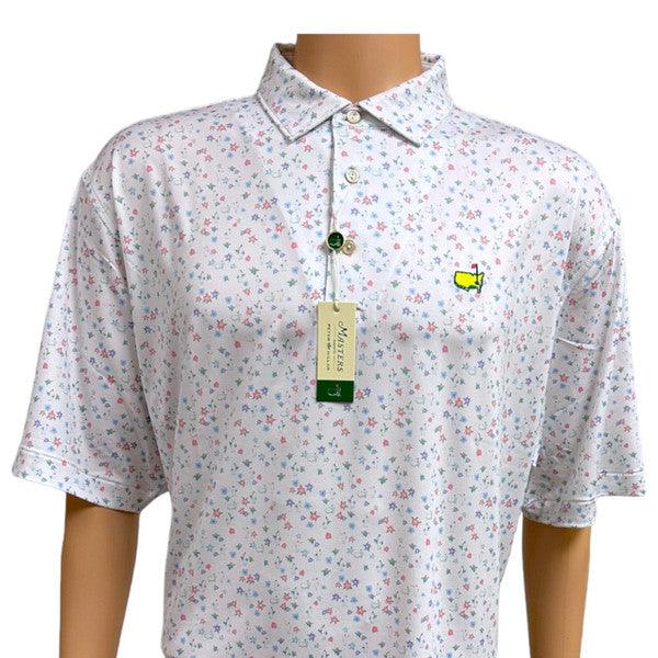 Masters Peter Millar Performance Tech White Caddies & Azaleas Pattern ...